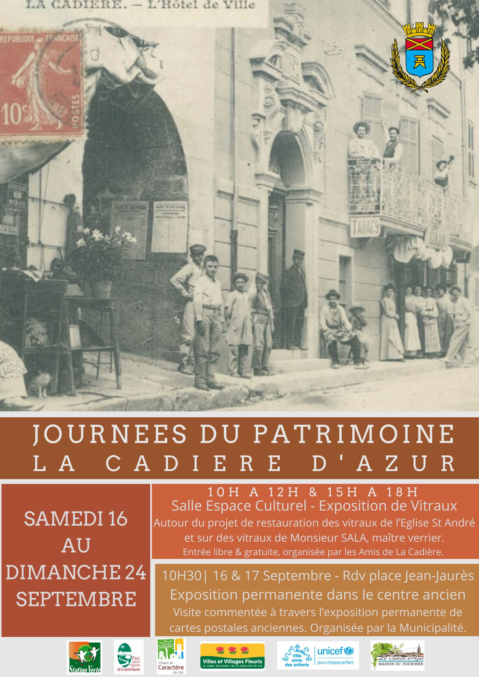 Journées du Patrimoine - La Cadière d'Azur La Cadière d'Azur